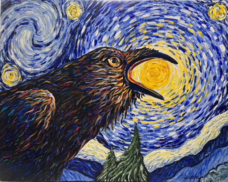 My favorite things (Van Gogh, Ravens, and Alaska Native Mythology ...